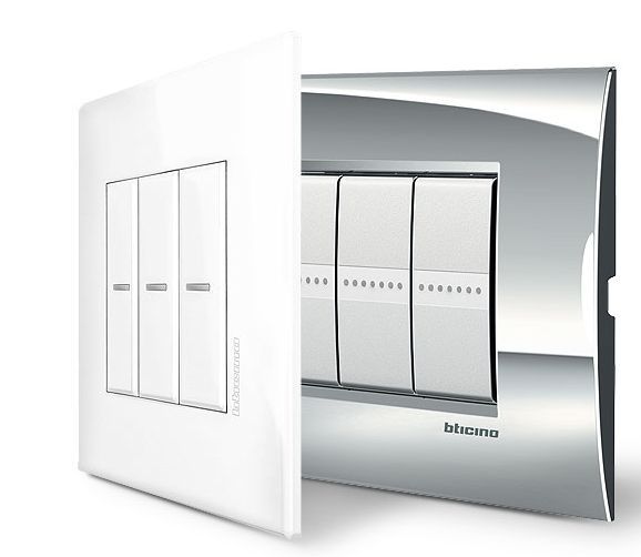 Bticino: placche, interruttori e prese per rinnovare lo stile di casa